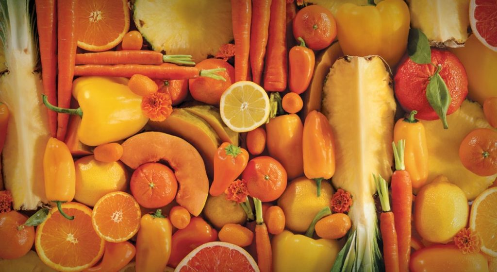 Orange And Yellow Vegetables | Tapasya Mundhra Blog